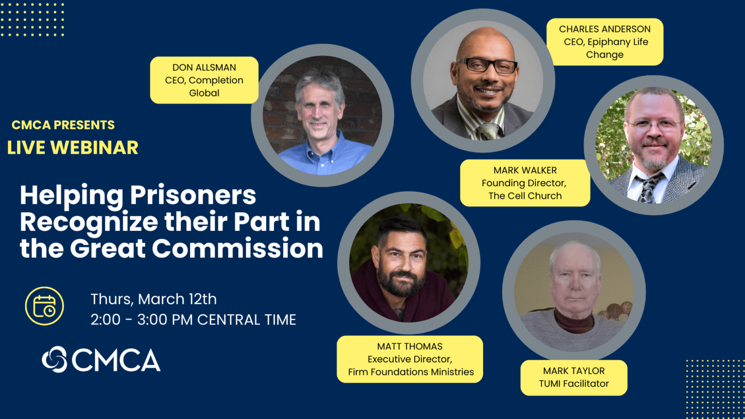 Helping Prisoners Recognize Their Part in the Great Commission ...